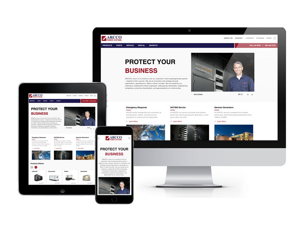 ARCCO Launches New Website – ARCCO Power Systems